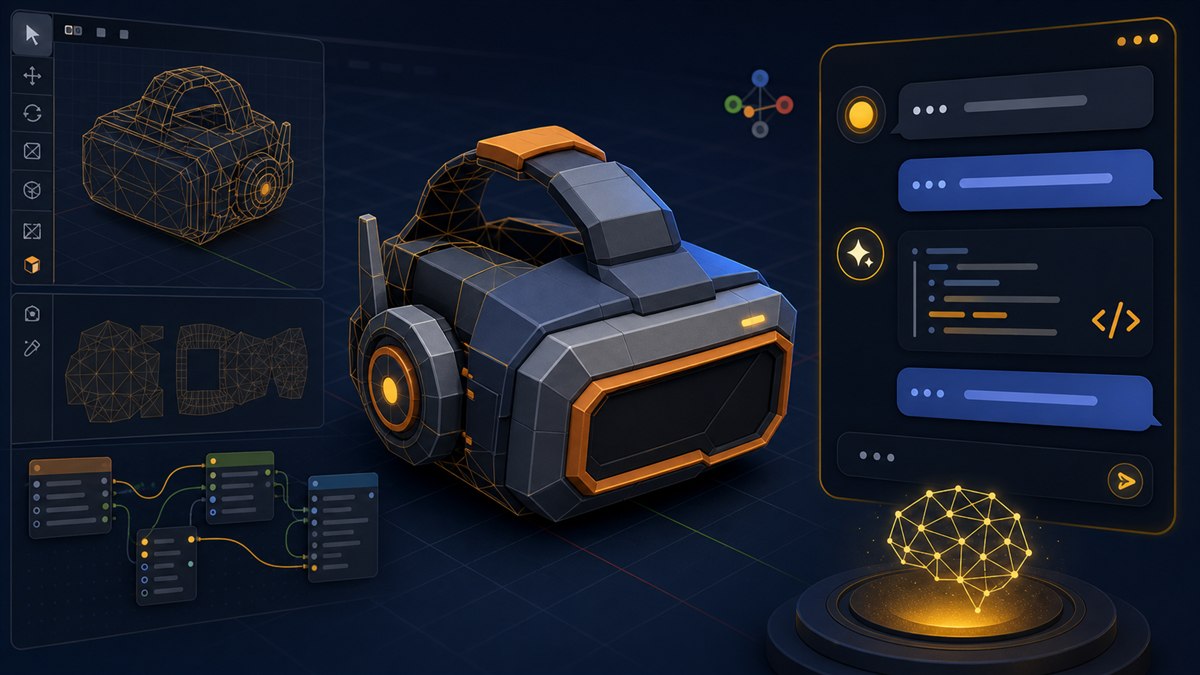 BlenderGPT And AI For Blender | VR Creators